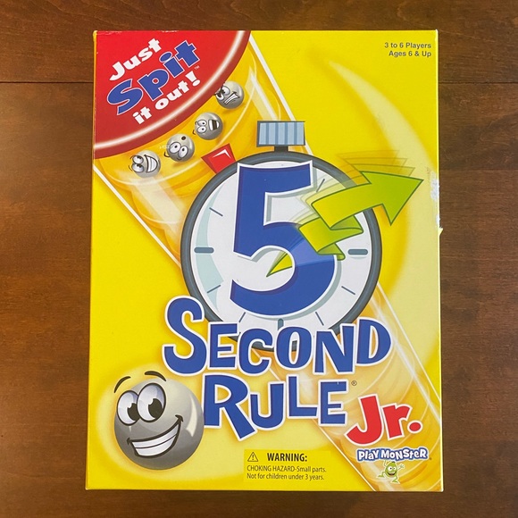 Play Monster | Toys | 5 Second Rule Jr | Poshmark